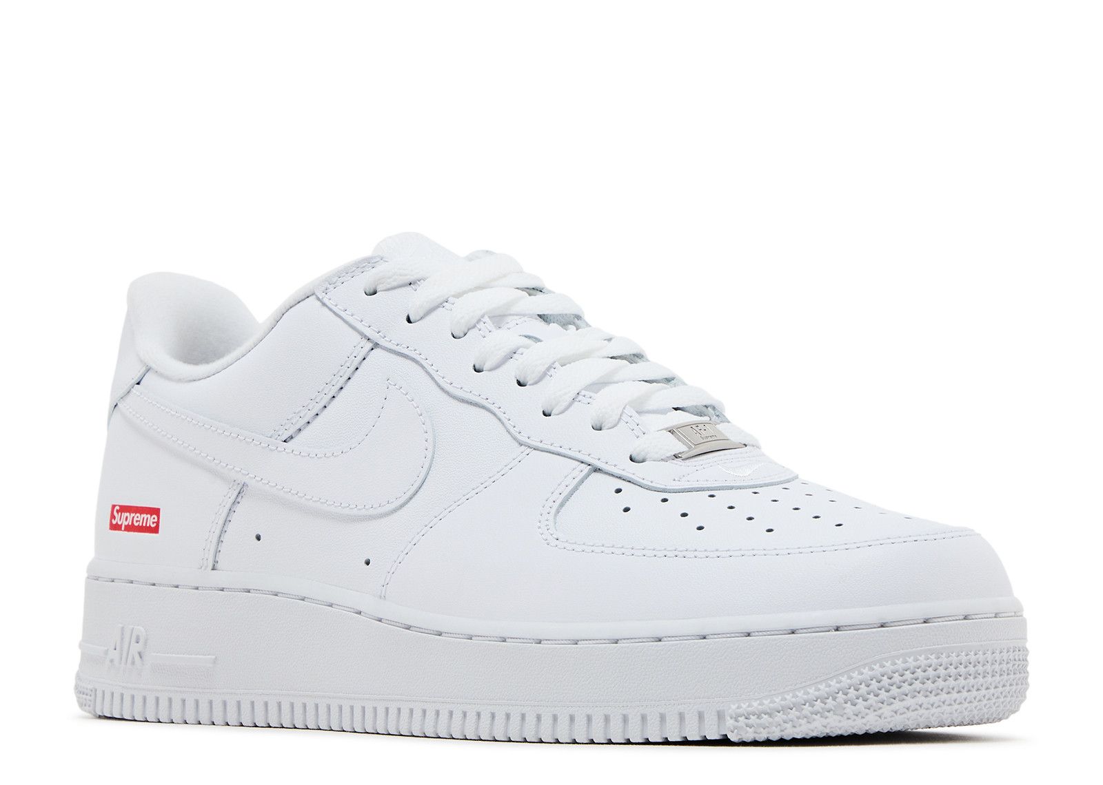 Supreme x Air Force 1 Low Box Logo - White – Basement