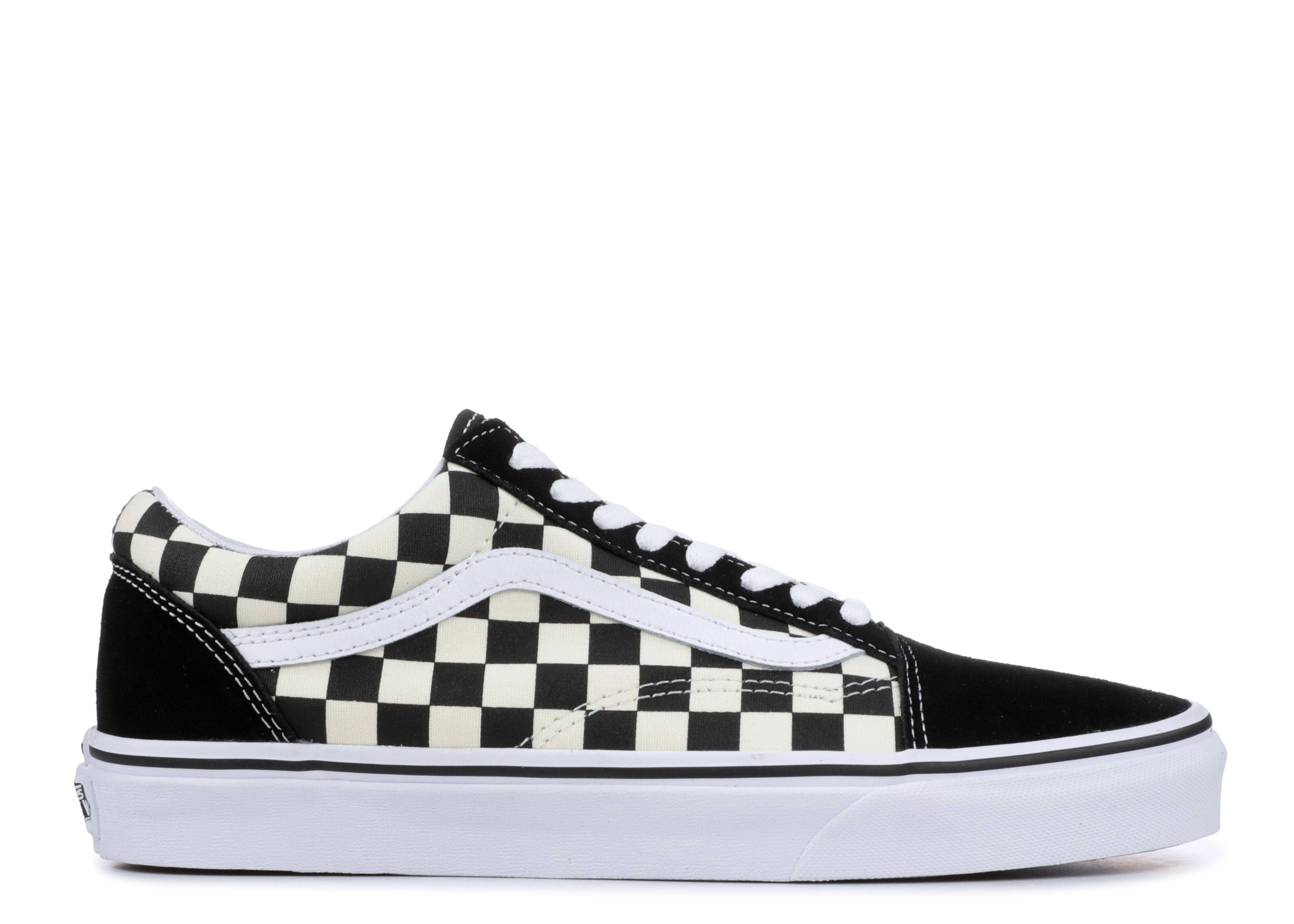 Old Skool Black Checkerboard – Basement